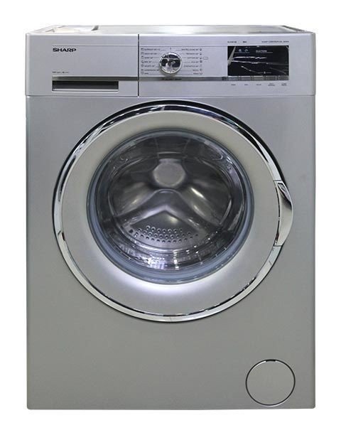 ES-FS814BX-S-C Sharp Front Load Fully Auto Washing Machine 8Kg - Radio ...