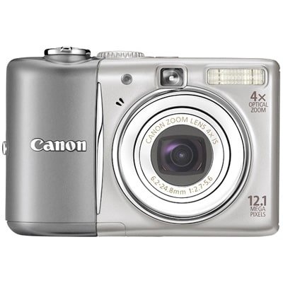 A1100IS Canon Power Shot Digital Camera 12.1 MP Silver - Radio TV Centre