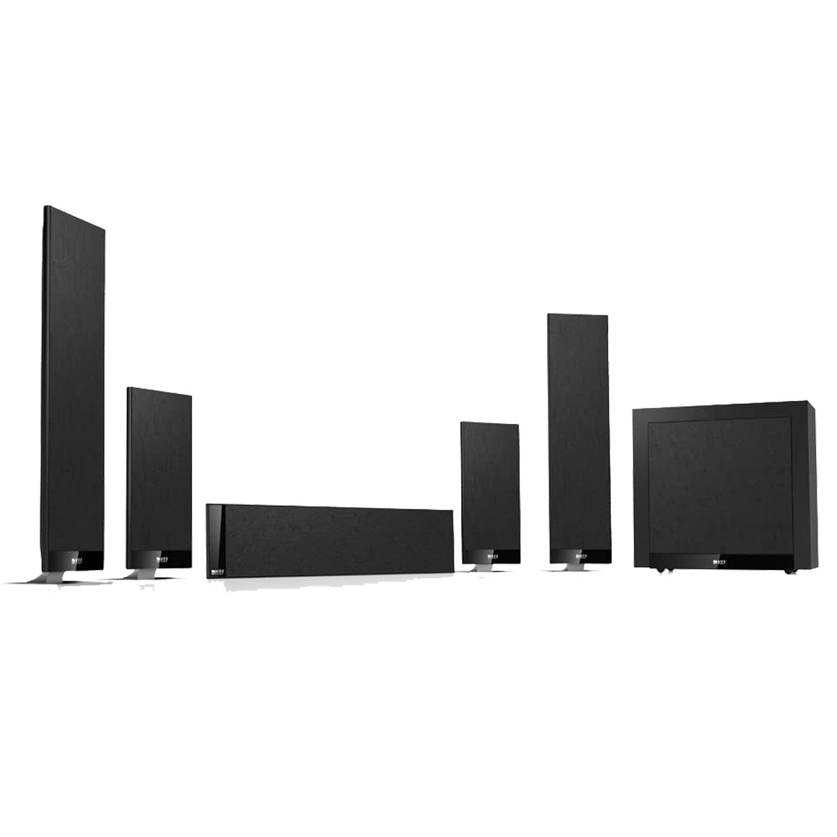 KEF T205 5.1 Home Theater System T Series Black - Radio TV Centre