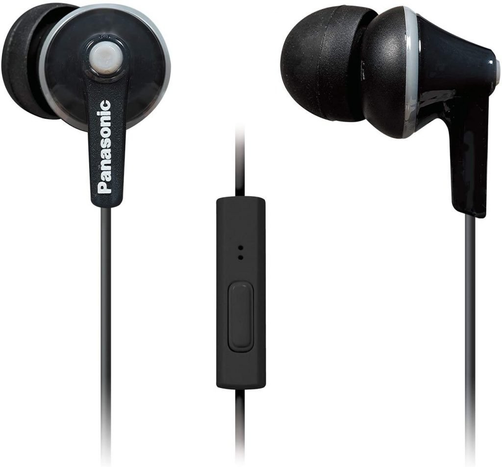RP-TCM125 Panasonic Stereo Wired In-Ear Headsets Black - Radio TV Centre